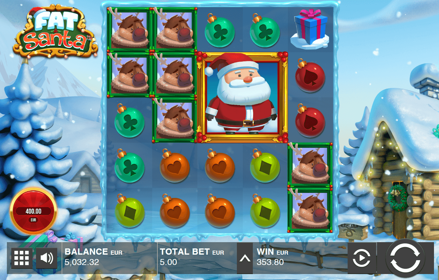 Fat Santa (RTP 96.45 % | Push Gaming) Slot Review - GMBLRS.COM