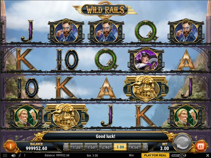 Wild Rails (RTP 96.53 % | Play’n GO) Slot Review - GMBLRS.COM
