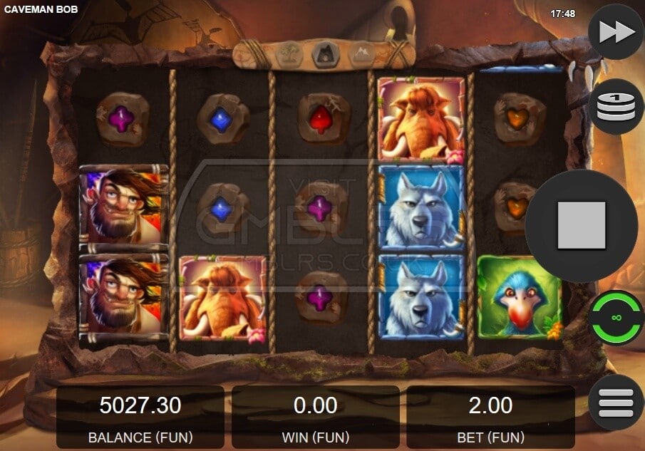 Caveman Bob (RTP 96.49 % | Relax Gaming) Slot Review - GMBLRS.COM