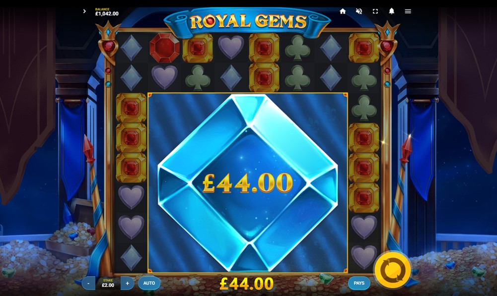 Royal Gems (RTP 96 % | Red Tiger) Slot Review - GMBLRS.COM