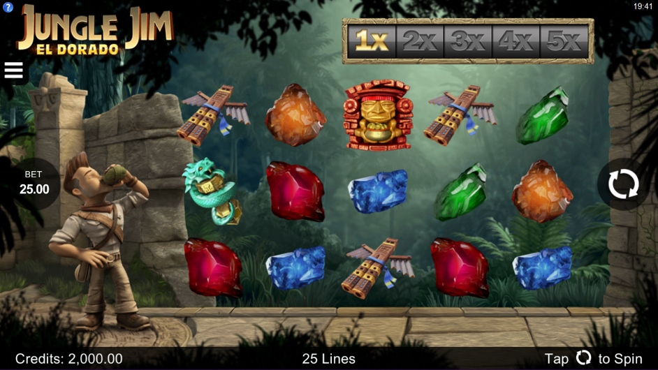 Jungle Jim: El Dorado (RTP 96.31 % | Microgaming) Slot Review - GMBLRS.COM