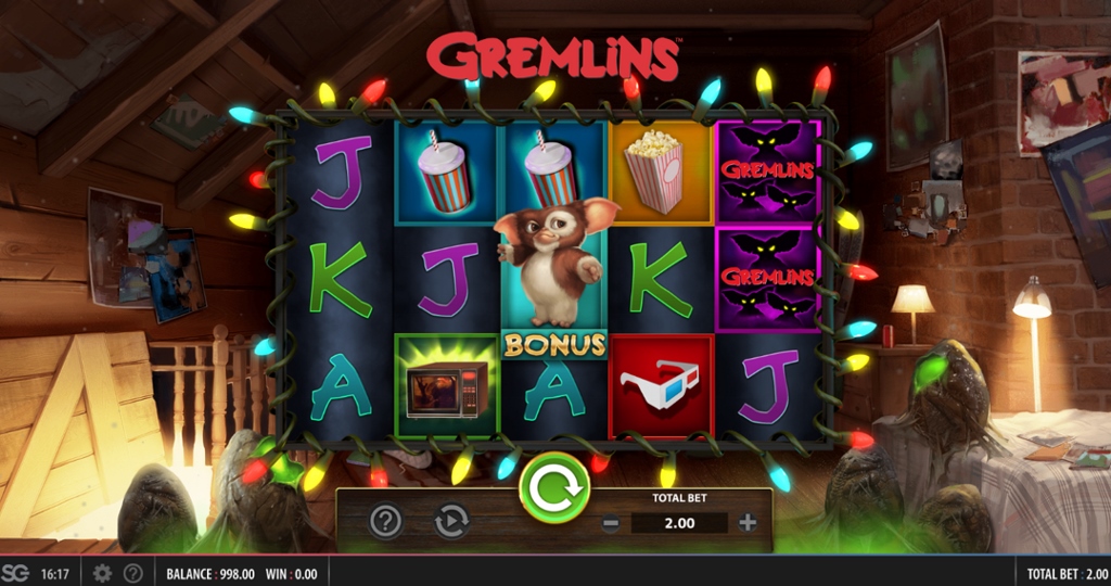 Gremlins (RTP 96.47 % | Red 7 Mobile) Slot Review - GMBLRS.COM