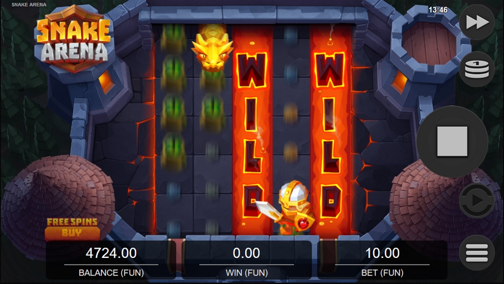 Snake Arena (RTP 96.25 % | Relax Gaming) Slot Review - GMBLRS.COM