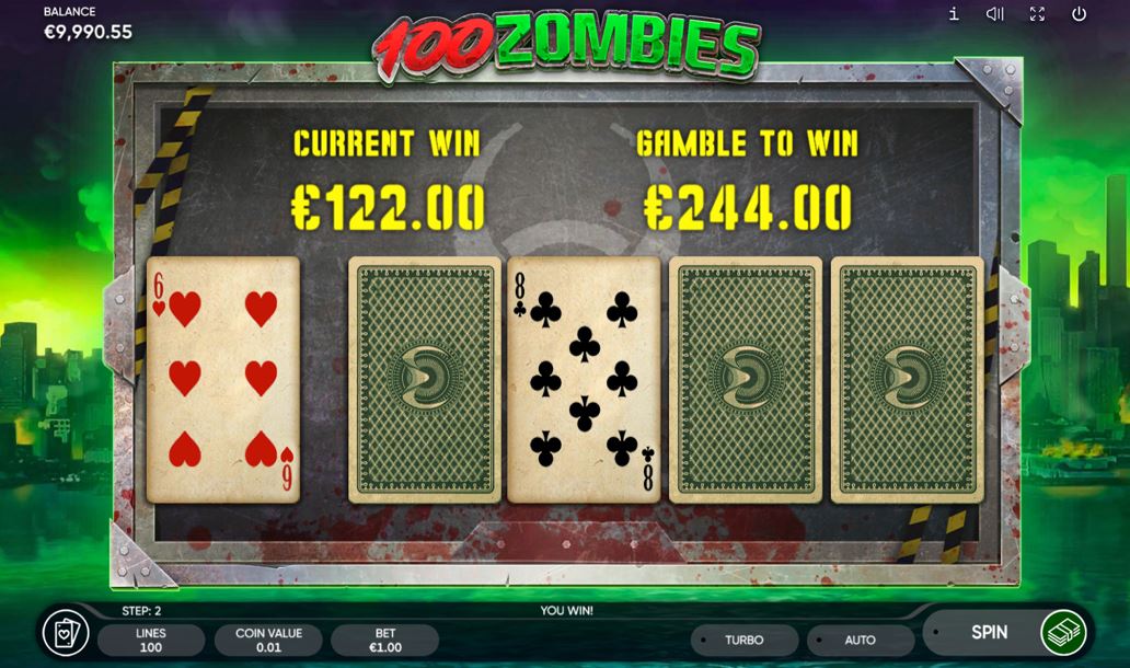 100 Zombies (RTP 96 % | Endorphina) Slot Review - GMBLRS.COM