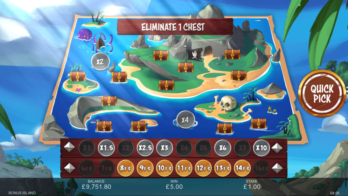 Bonus Island (RTP 95.78 % | Inspired Gaming) Slot Review - GMBLRS.COM