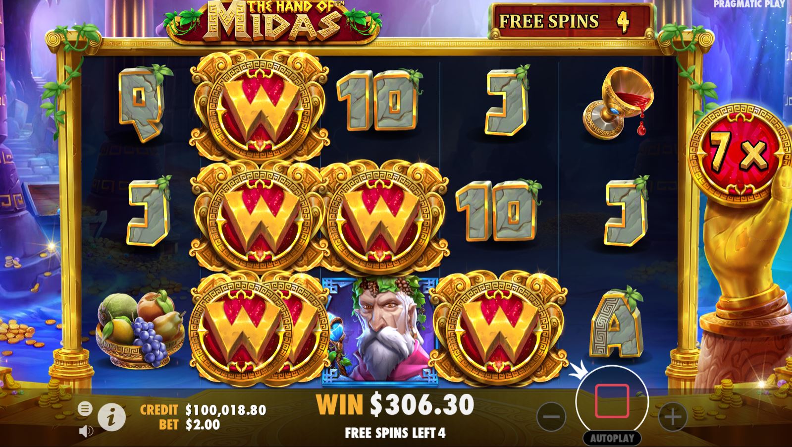 The Hand of Midas (RTP 96.54 % | Pragmatic Play) Slot Review - GMBLRS.COM