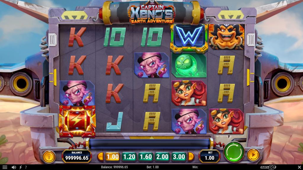 Captain Xeno's Earth Adventure (RTP 96.20 % | Play’n GO) Slot Review ...