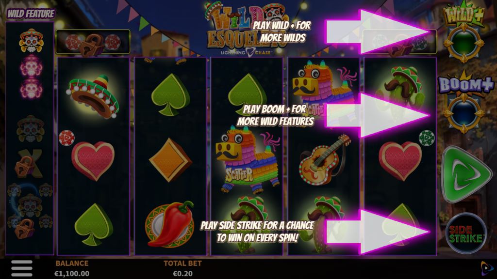 Wild Esqueleto Lightning Chase (RTP 96.86 % | Boomerang Studios) Slot Review - GMBLRS.COM