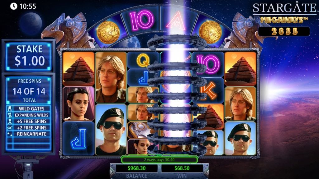 Stargate Megaways (RTP 96 % | Scientific Games) Slot Review - GMBLRS.COM