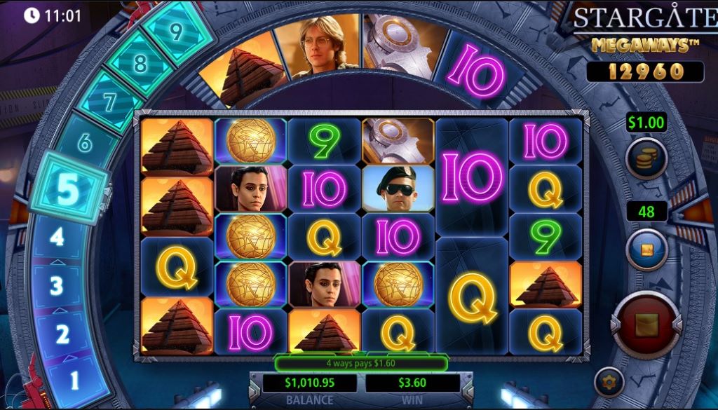 Stargate Megaways (RTP 96 % | Scientific Games) Slot Review - GMBLRS.COM