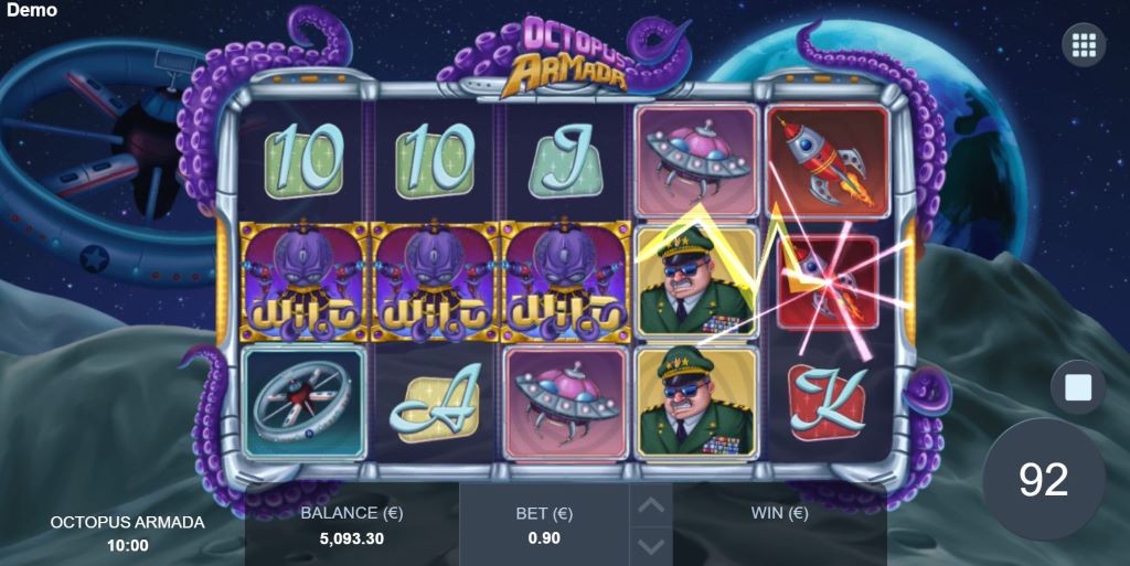 Octopus Armada (RTP 95.78 % | Blue Guru Games) Slot Review - GMBLRS.COM