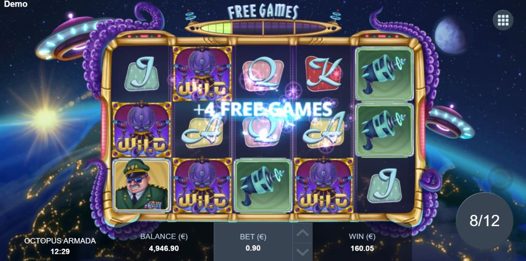 Octopus Armada (RTP 95.78 % | Blue Guru Games) Slot Review - GMBLRS.COM