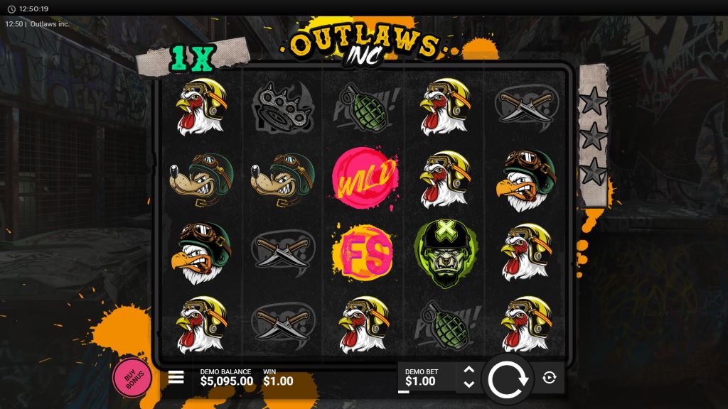 Outlaws Inc (RTP 96.23 % | Hacksaw Gaming) Slot Review - GMBLRS.COM