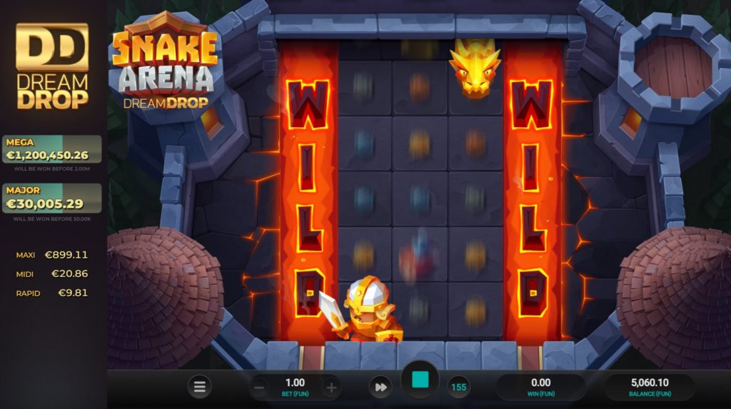 Snake Arena Dream Drop (RTP 94 % | Relax Gaming) Slot Review - GMBLRS.COM