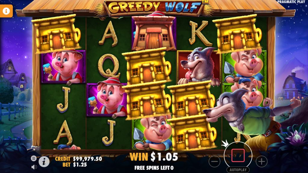 Greedy Wolf (RTP 96.48 % | Greedy Wolf) Slot Review - GMBLRS.COM