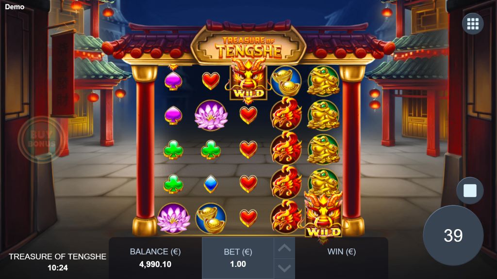 Treasure of Tengshe (RTP 95.45 % | Blue Guru Games) Slot Review ...