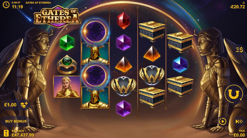 Gates of Etherea (RTP 95.99 % | Lucksome) Slot Review - GMBLRS.COM