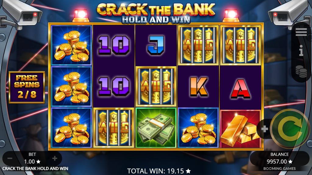 Crack the Bank Hold and Win (RTP 95.70 % | Booming Games) Slot Review ...