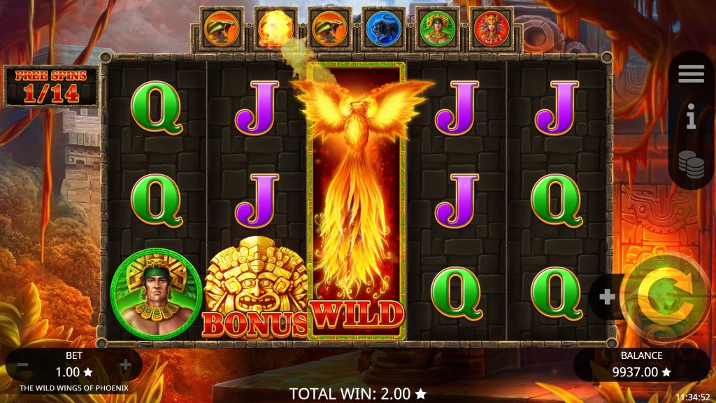 The Wild Wings of Phoenix (RTP 95.40 % | Booming Games) Slot Review ...