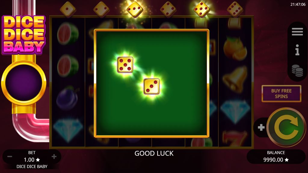 Dice Dice Baby (RTP 95.40 % | Booming Games) Slot Review - GMBLRS.COM