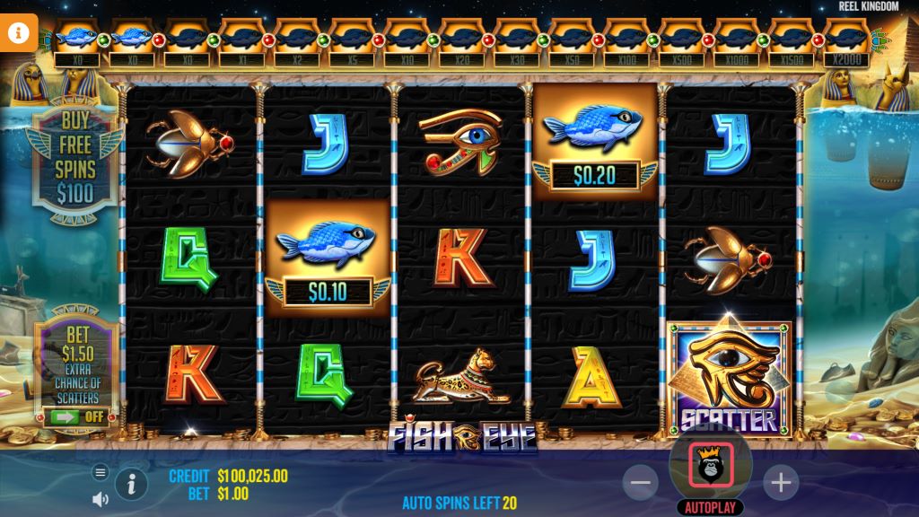 Fish Eye (RTP 96.07 % | Pragmatic Play) Slot Review - GMBLRS.COM