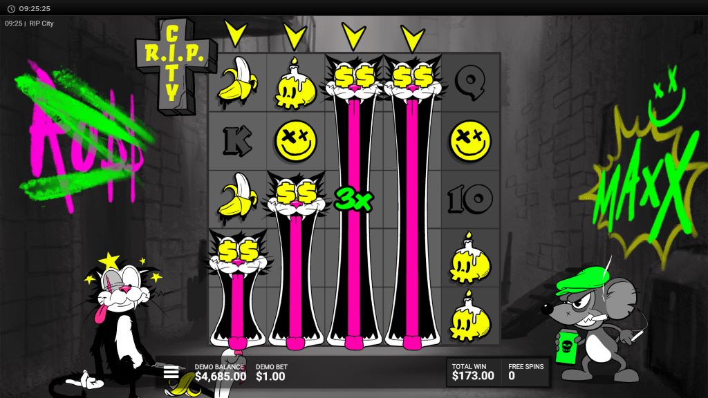 R.I.P. City (RTP 96.22 % | Hacksaw Gaming) Slot Review - GMBLRS.COM