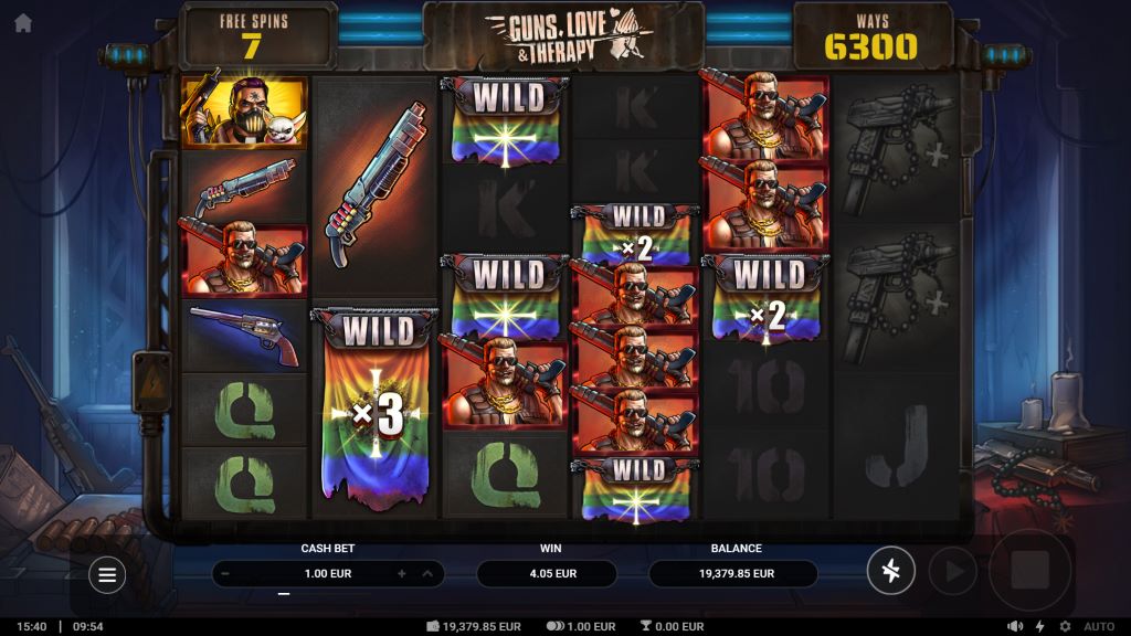 Guns, Love & Therapy (RTP 97 % | TrueLab) Slot Review - GMBLRS.COM