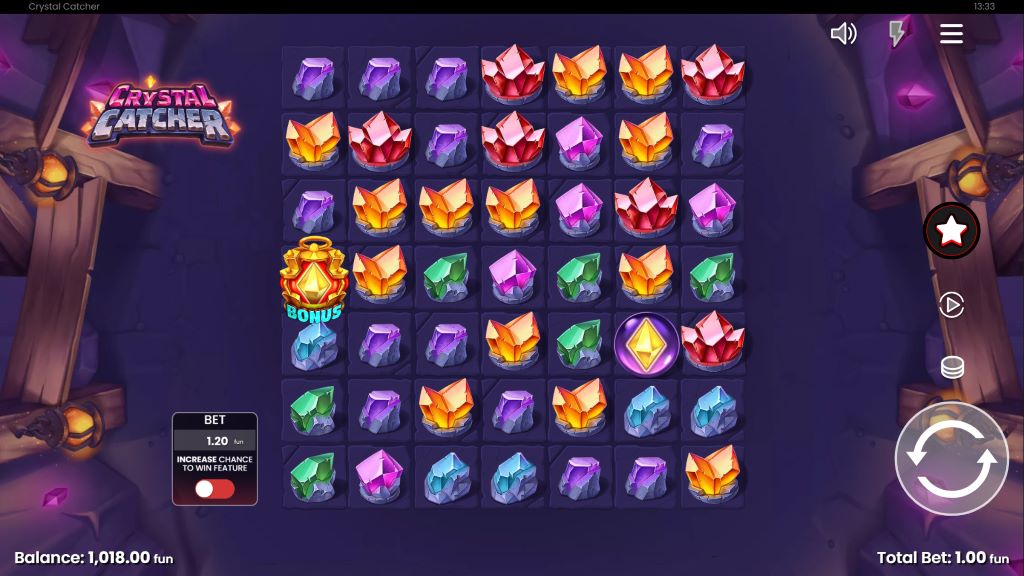 Crystal Catcher (RTP 96.30 % | Push Gaming) Slot Review - GMBLRS.COM