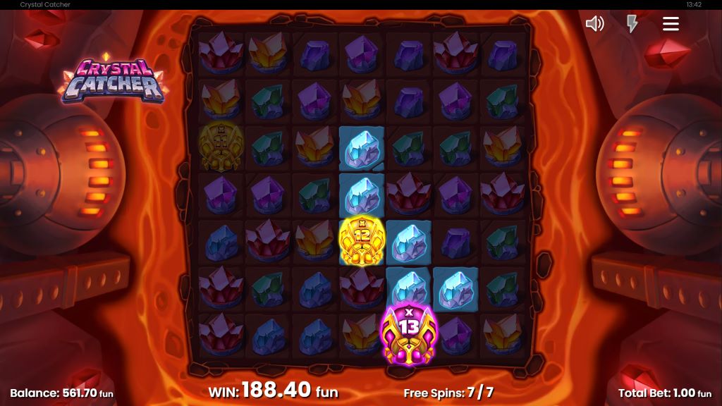 Crystal Catcher (RTP 96.30 % | Push Gaming) Slot Review - GMBLRS.COM