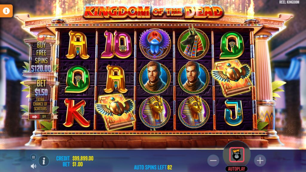Kingdom of the Dead (RTP 96.07 % | Pragmatic Play) Slot Review - GMBLRS.COM