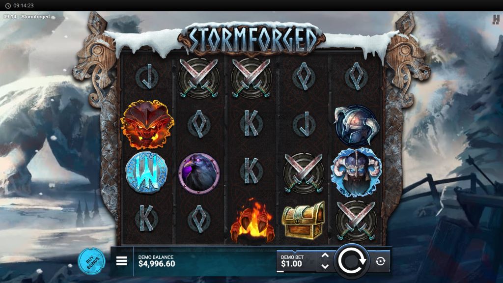 Stormforged (RTP 96.41 % | Hacksaw Gaming) Slot Review - GMBLRS.COM