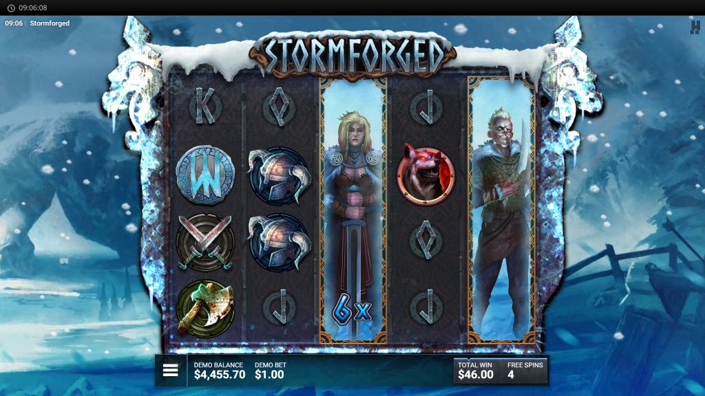 Stormforged (RTP 96.41 % | Hacksaw Gaming) Slot Review - GMBLRS.COM